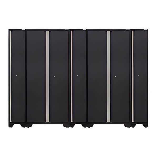 PRO Series Grey 2 x Multi-Use Lockers and 3 x Sports Lockers Set ...