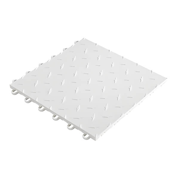 Speedway Tile 12 x 12-Inch White Garage Floor Tile (50 Pack) | Garage ...