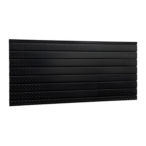 NewAge Garage Cabinets PRO Series 56-Inch Black Diamond Plate Slatwall ...