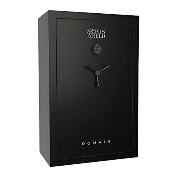 Sports Afield Domain Fire Rated 40-Gun Safe with Electronic Lock (Black ...