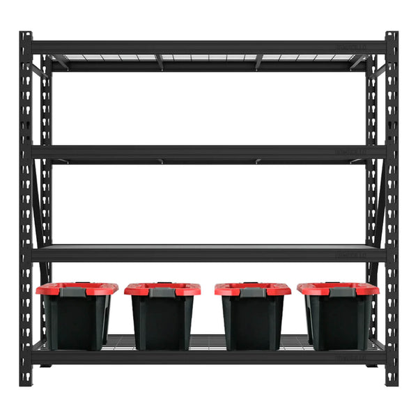 Armadillo Tough ARMR77B 4-Tier Mega Storage Rack - Garage Giant