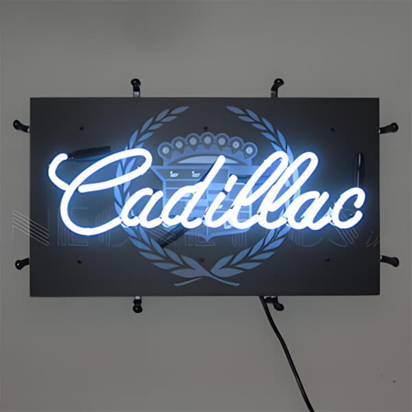 Neonetics Cadillac 22-Inch Neon Sign | Garage Giant - Garage Giant