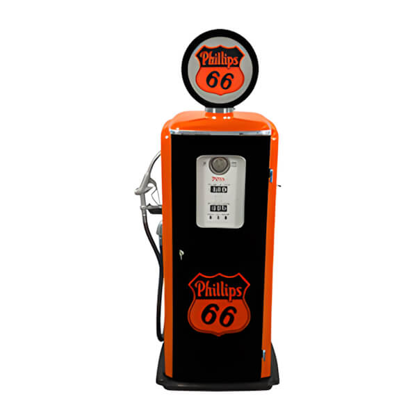 Roadside Relics Phillips 66 Tokheim 39 Style Gas Pump Replica with ...