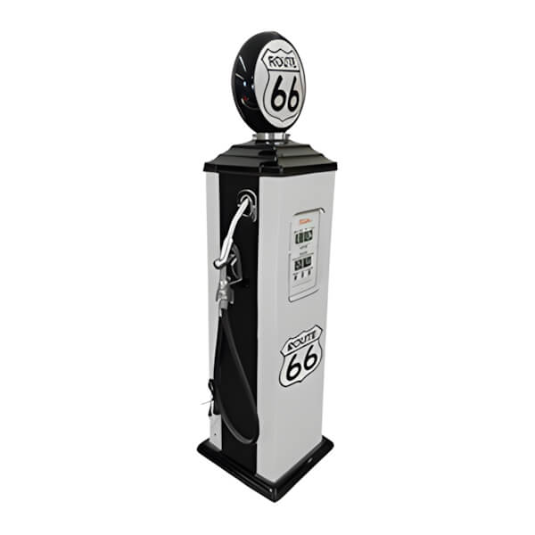 Roadside Relics Route 66 Erie Style Gas Pump Replica | Garage Giant ...