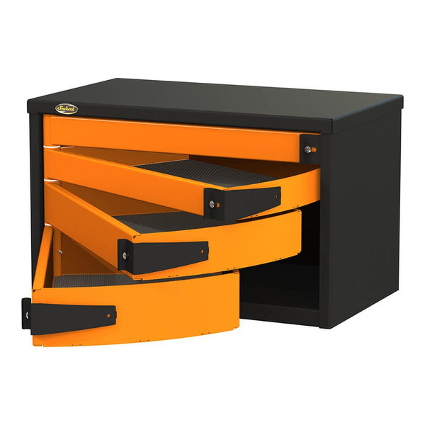 Swivel Storage Solutions 4-Drawer 30-Inch Service Tool Box - Garage Giant