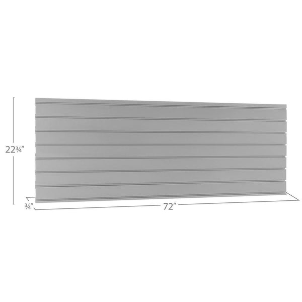 NewAge Garage Cabinets Bold Series Slatwall Backsplash - Garage Giant