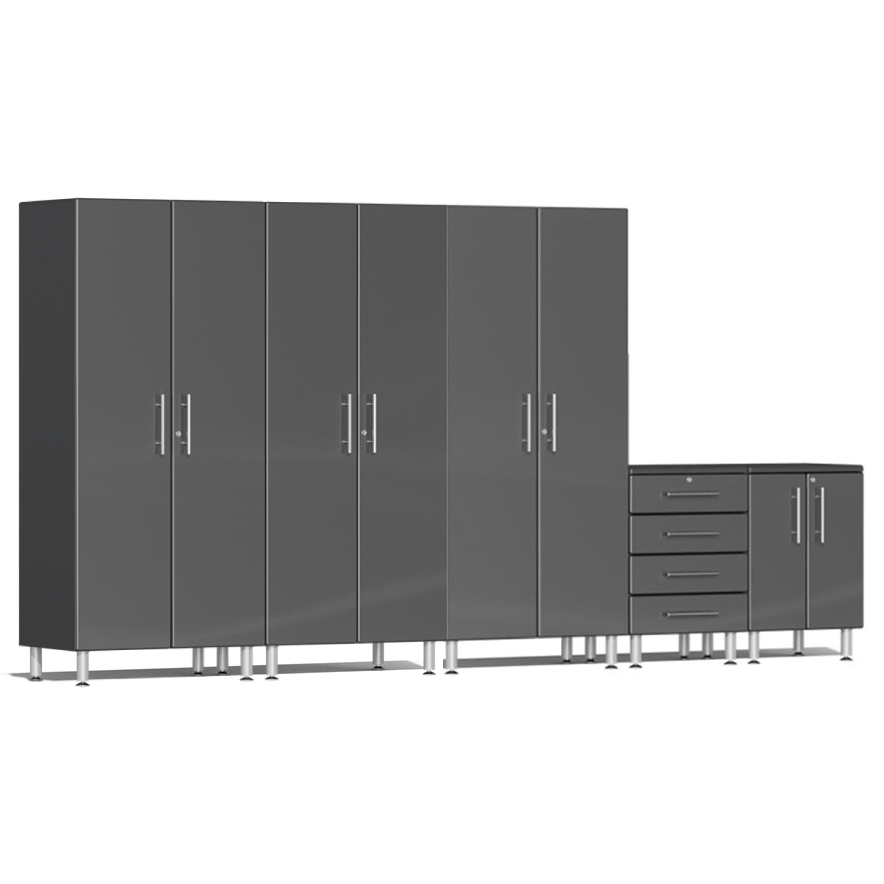 Ulti-MATE Garage Cabinets 5-Piece Set With 3X Tall Cabinets - Garage Giant